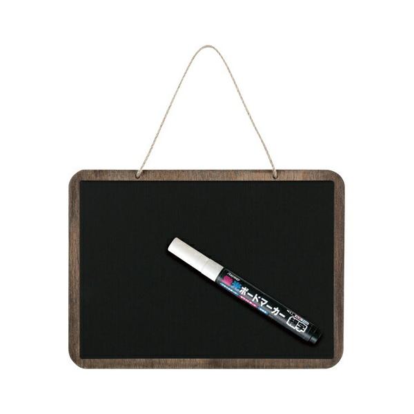 レイメイ藤井 アンティーク吊り下げポップボード　Ａ５ LPB114商品スペック●外寸：縦１４５×横２００×厚３ｍｍ●重量：１２０ｇ●材質：スチール・合板・ヒモ＝麻ヒモ●蛍光ボードマーカー（白）１本・ヒモ付※仕様変更で商品画像と異なる場合があ...