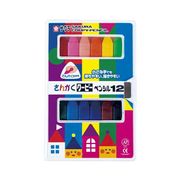 さんかくクーピーペンシル１２色 FYL12商品スペック●仕様：１２色※仕様変更で商品画像と異なる場合があります。ご了承ください。