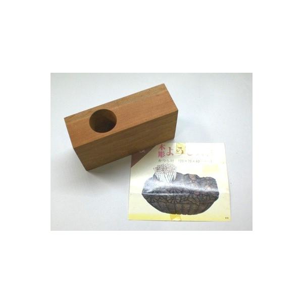 木彫素材 ようじ入れ（穴加工はできています）周りを彫刻刀で削り彩色してください。寸法：１２０×７０×４０ミリ説明書はありません。●宅配便発送となります。