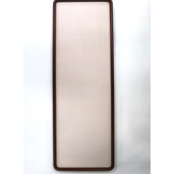 書道額 半切タテ1/4（通称：書初め用紙）用 中丸 雲龍 A-69書道作品のほか、日本画・水墨画・絵手紙や免状などの収納・展示向き外寸法：320×920ミリ　作品サイズ：画仙紙タテ1/4　170×675ミリ収容可能厚み：約２ミリ枠：天然木　...