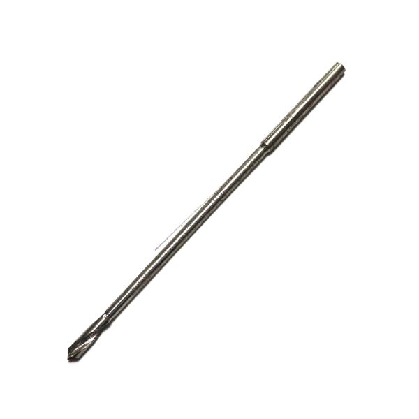 事務用回転穿孔機用交換錐セット止式錐径：4ミリ長さ：１２０ミリ長期滞留の品の為適合機種は不明です。●　弊社でＰＰ袋の入れ替えました●　返品・交換はご容赦ください。