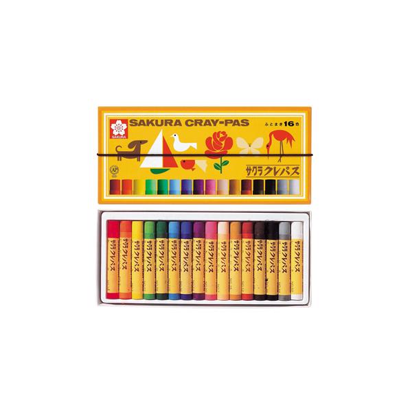 クレパスは、クレヨンと比べ柔らかい、面塗が主役で混色や重色ができます。● あか　● きいろ　●だいだい　● きみどり　● みどり　● みずいろ● あお　● ももいろ　● うすだいだい　● ちゃいろ　●おうどいろ　 　● こげちゃ　●　むらさ...