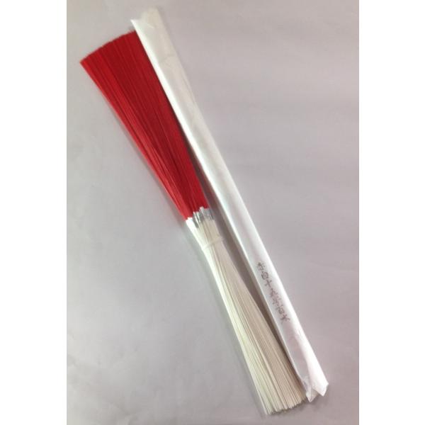 [メール便発送はできません]　手作りしめ縄飾りに飾りつける水引お正月などの飾り、しめ縄飾りに付ける水引しめ縄飾りの「めがね」などに紺紙と赤白水引で豪華に仕上げ地域学習のしめ縄飾りつくりにおすすめ 赤白水引 ５本付け（中央：銀紙貼り） 約４５...