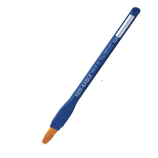 ぺんてる えふで平筆 ネオセーブル、獣毛不使用 100%ナイロン毛の絵筆使いやすくて、丈夫で長持ち● 穂先の水ふくみが良く、広い面もムラなく塗れます。● ナイロン毛ならではの、まとまりが良いコシのある穂先で細やかな表現もできます。● 穂先が...