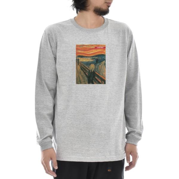 【メール便対応（OK）】EDVARD MUNCH エドヴァルド・ムンク / 叫び1893年の作品。代表作ムンクの叫びは、この他に4つのバージュンが存在。幼少期に母親を亡くし、思春期に姉の死を迎えるなど病気や死と直面せざるを得なかった1890...