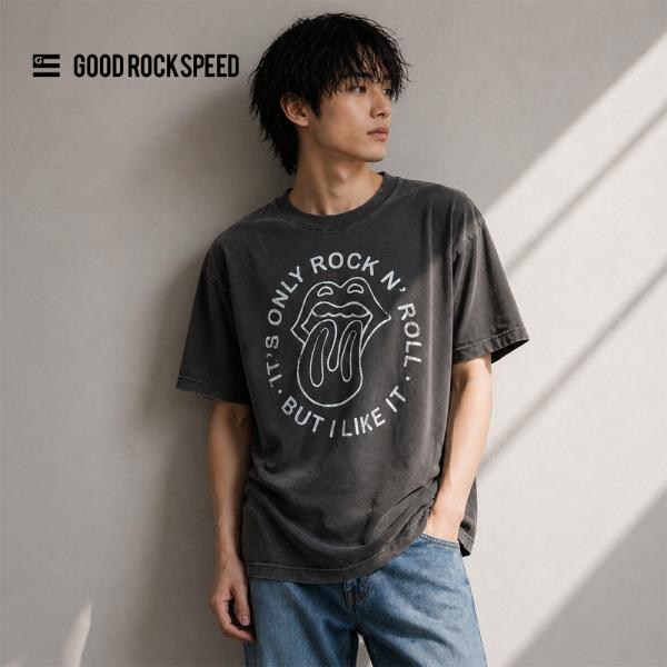 【メール便対応（OK）】ヴィンテージ市場でも人気が高騰しているThe Rolling Stones Tシャツを、もっと気軽に楽しめる1枚。The Rolling Stonesの名作アルバム「IT'S ONLY ROCK’N’ ROLL」のア...