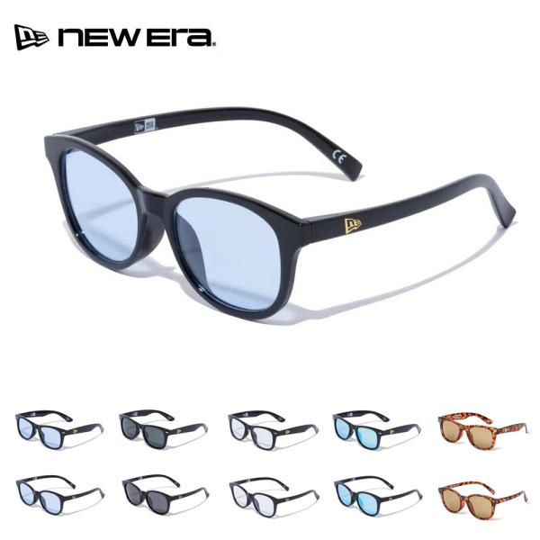 【メール便対応不可（NG）】紫外線対策と洗練デザインを両立。選べる2タイプのデザイン！NEW ERAサングラス。【モデル名】サングラス ウェリントン ボストン スクエアレンズ シャイニーフレーム【素材】アセテート ポリカーボネイト【カラーバ...