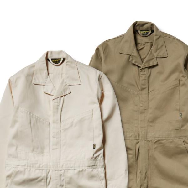▼商品解説ブランド創立以来、初のリニューアルしたオールインワン。"PACIFIC FURNITURE SERVICE"と共同開発したオリジナルTC生地を使用しております。　▼カラーグレー、アイボリー、カーキ、ネイビー▼サイズS　肩幅：約54...