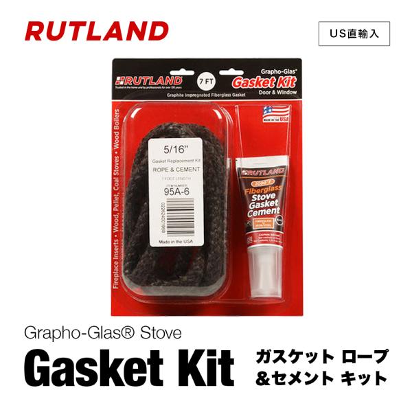 【商品説明】・不燃ロープとセメントのセットストーブの気密性を維持するために必要な不燃ロープです。ロープの接着にはガスケット用耐火セメントを使用します。交換目安は３〜５年です。・クレオソートや煤の付着を防ぐグラファイトを浸透させているグラスフ...