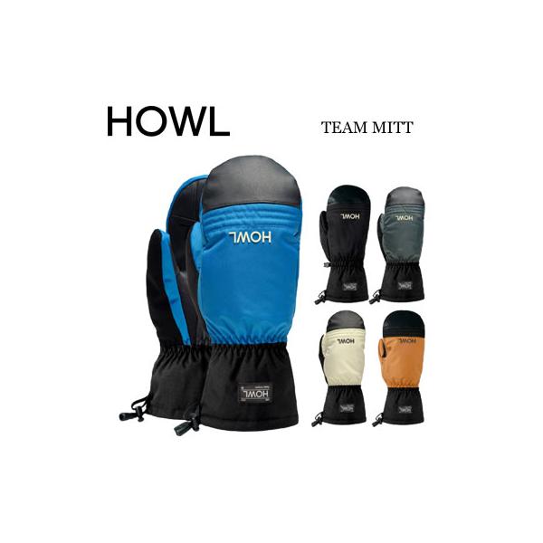 【HOWL ハウル】スノーボードグローブ■商品名:TEAM MITT チームミトン■サイズ:XS〜XL※サイズ目安XS/S・・・一般女性M/L・・・一般男性■カラー:全5色(画像にてご確認ください)【機能・特徴】■ノーズワイプ■ドローコード...