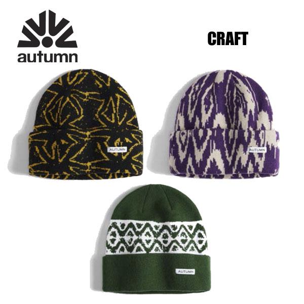 【発売日：2025年11月01日】【25-26モデル AUTUMN】ビーニー ニット帽<BR><BR>■アイテム名:CRAFT BEANIE(クラフトビーニー)<BR>■カラー:GRAPE,GREEN,B...