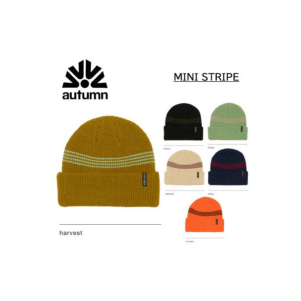 【発売日：2023年11月01日】【23-24 モデル AUTUMN】ビーニー ニット帽<BR><BR>■アイテム名:MINI STROPE(ミニストライプ)<BR>■カラー:画像にてご確認ください&lt...