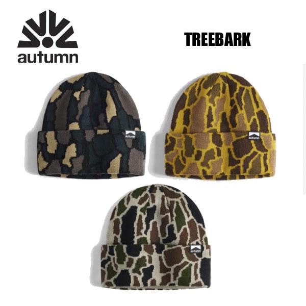 【発売日：2025年11月01日】【25-26モデル AUTUMN】ビーニー ニット帽<BR><BR>■アイテム名:TREEBARK BEANIE(ツリーバークビーニー)<BR>■カラー:BLACK,OL...