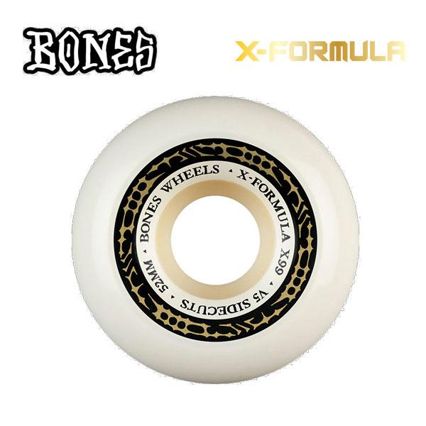【BONES ボーンズ】スケートボードウィール■商品名:X-FORMULA ■サイズ:52mm/53mm■形状:V5 SIDECUT■硬度:99A【商品情報】現在人気沸騰中のBONES X-FORMULAシリーズ。形状はサイドカットされてい...