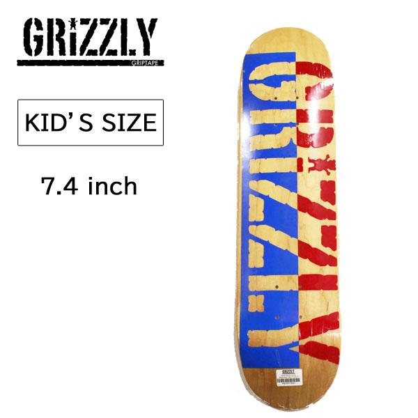 【GRIZZLY グリズリー】スケートデッキ■商品名:TWO FACED DECK■サイズ:幅7.4インチ(18.7cm)長さ:29.5インチ(75cm)ホイールベース:11.96インチ(30.4cm)【商品情報】小学生から小柄な中学生まで...