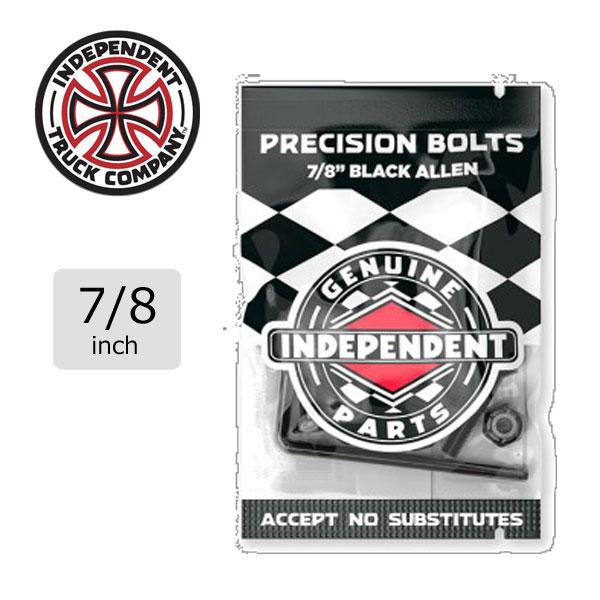 ブランド:INDEPENDENT インディペンデント商品名:GENUINE PARTS PRECISION BOLTカラー:BLACKサイズ:7/8インチ内容品:ブラックビス8本/ブラックナット8個/ステッカー1枚【商品情報】INDEPEN...