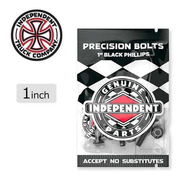 ブランド:INDEPENDENT インディペンデント商品名:GENUINE PARTS PRECISION BOLTカラー:BLACKサイズ:1インチ内容品:ブラックビス8本/ブラックナット8個/ステッカー1枚【商品情報】INDEPENDE...