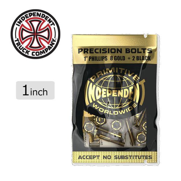 ブランド:INDEPENDENT インディペンデント商品名:GENUINE PARTS PRECISION BOLTカラー:GOLDサイズ:1インチ内容品:GOLDビス8本/ブラックビス2本/ゴールドナット8個/ステッカー1枚/スパナ1本【...