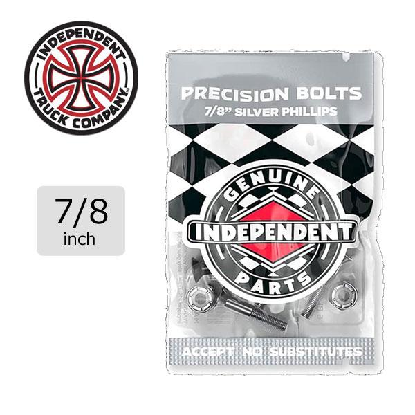 ブランド:INDEPENDENT インディペンデント商品名:GENUINE PARTS PRECISION BOLTカラー:SILVERサイズ:7/8インチ内容品:SILVERビス6本/ブラックビス2本/シルバーナット8個/ステッカー1枚【...