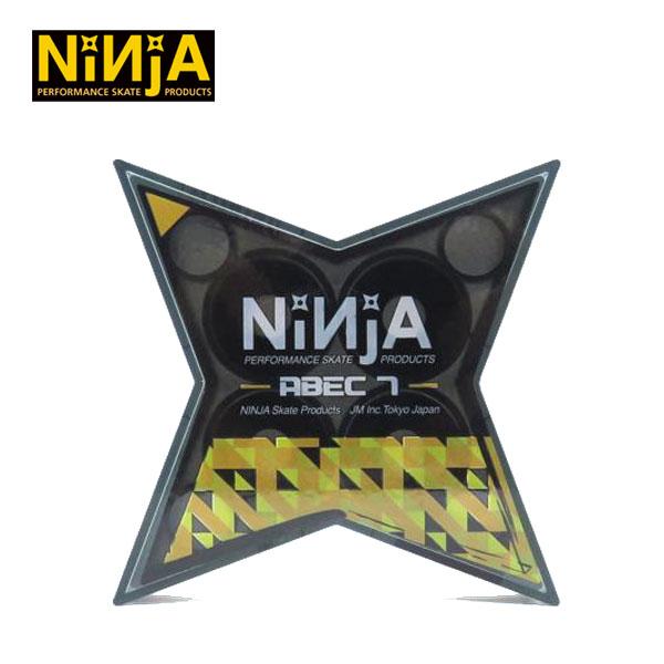 【NINJA BEARING ニンジャ】ベアリング■商品名:ABEC5 STAR CASE OIL仕様■内容量:8ピース入り■品番:NINJA-A7O-S■JANコード:4562389497018【配送】配送は配送追跡可能な日本郵便クリック...