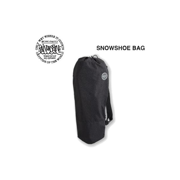 【RAIN OR HINE レインオアシャイン】バッグ■商品名:SNOWSHOE BAG スノーシューバッグ■年式:23-24モデル■カラー:BLACK■サイズ:H76×W40cm■素材:Polyester 600×900D
