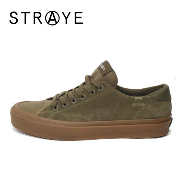 【STRAYE ストレイ】■商品名:STANLEY スタンレー■カラー:BROWN SUEDE【商品情報】ロープライスながら高いクオリティで人気のSTRAYE。擦り減りやすいつま先は素材を変えて強度を上げています。アッパーはヌバック素材を使...