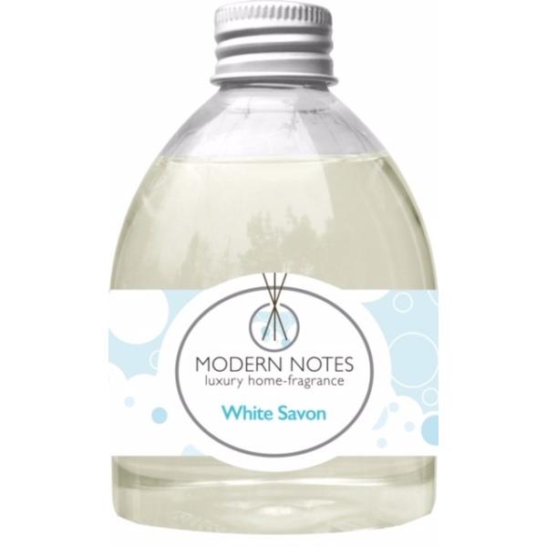 『MODERN NOTES(モダンノーツ)』■WHITE SAVON洗い立てのリネンのような清潔感ある香り※商品の特性上、成分由来の沈殿物や変色（経時による変色含む）が見られることがありますが、使用には問題ありません。