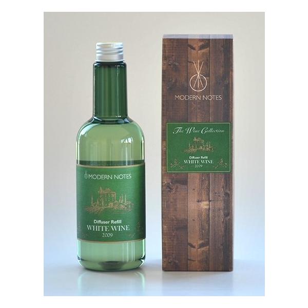 大人気のMODERN NOTESワインコレクションより、もっと大容量になった詰替用リフィルオイルが新登場！内容量はデキャンタサイズと同じ375mL。★スティックは別売りです★既にガラス瓶をお持ちの方は、こちらのオイルを補充するだけ。お得に香...