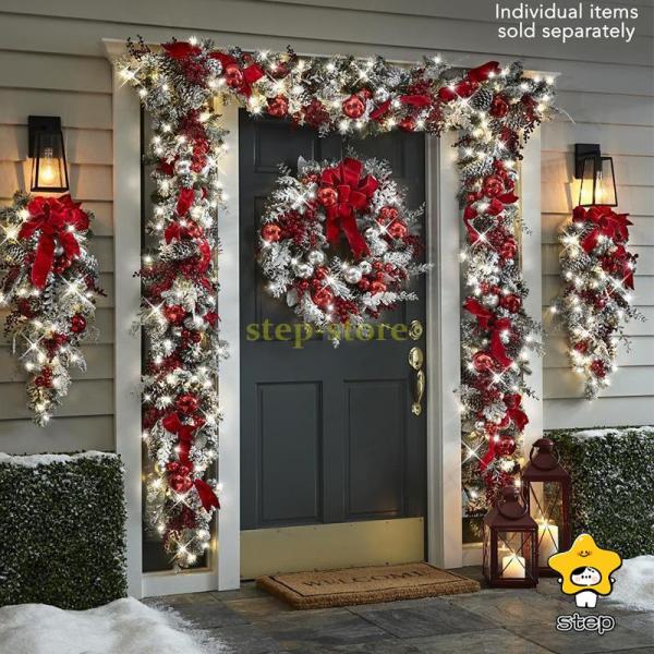 ?飾っているだけで、クリスマスの雰囲気を演出できます。クリスマスオーナメントを買ってからDIYでクリスマスリースを作れる。華やかなクリスマスを楽しんでください。?丈夫な作りとなっておりますので安心してお使い頂けます。?パーティーデコレーショ...