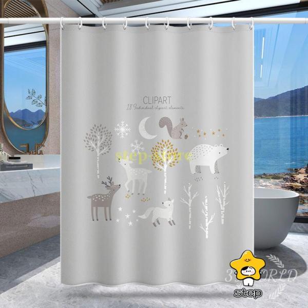 ◆商品コード：step854◆カラー：写真通り◆素材：ポリエステル100％ ◆サイズ ：11サイズ◆生産国：中国 ◆セット内容 ：シャワーカーテン+リングご注意事項 ：◆生地の伸縮により若干の誤差及びタグの表記とは異なる場合があります。 あ...