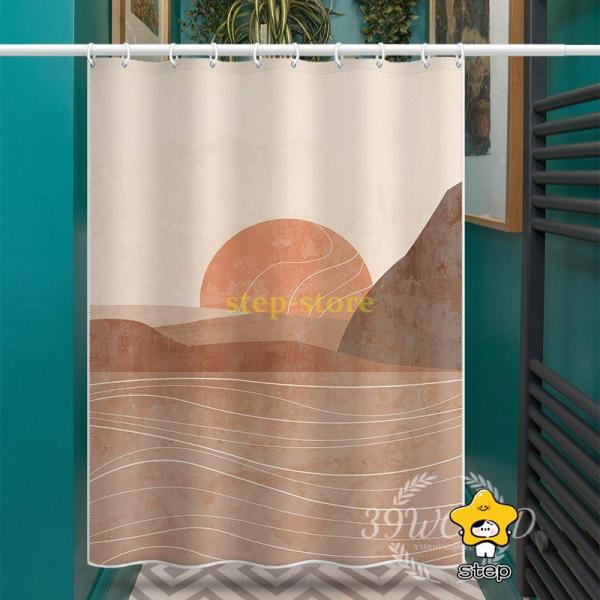 爆買　◆商品コード：step670◆カラー：写真通り◆素材：ポリエステル100％ ◆サイズ ：11サイズ◆生産国：中国 ◆セット内容 ：シャワーカーテン+リングご注意事項 ：◆生地の伸縮により若干の誤差及びタグの表記とは異なる場合があります...