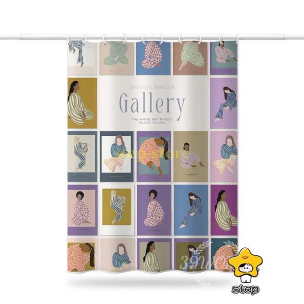 爆買　◆商品コード：step717◆カラー：写真通り◆素材：ポリエステル100％ ◆サイズ ：11サイズ◆生産国：中国 ◆セット内容 ：シャワーカーテン+リングご注意事項 ：◆生地の伸縮により若干の誤差及びタグの表記とは異なる場合があります...