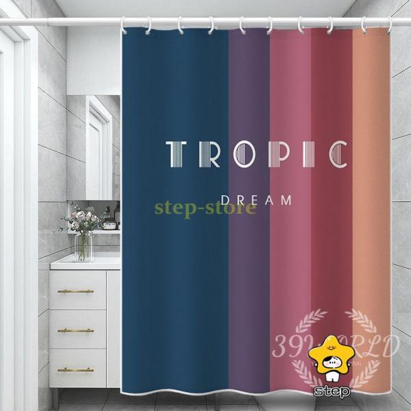 爆買　◆商品コード：step751◆カラー：写真通り◆素材：ポリエステル100％ ◆サイズ ：11サイズ◆生産国：中国 ◆セット内容 ：シャワーカーテン+リングご注意事項 ：◆生地の伸縮により若干の誤差及びタグの表記とは異なる場合があります...