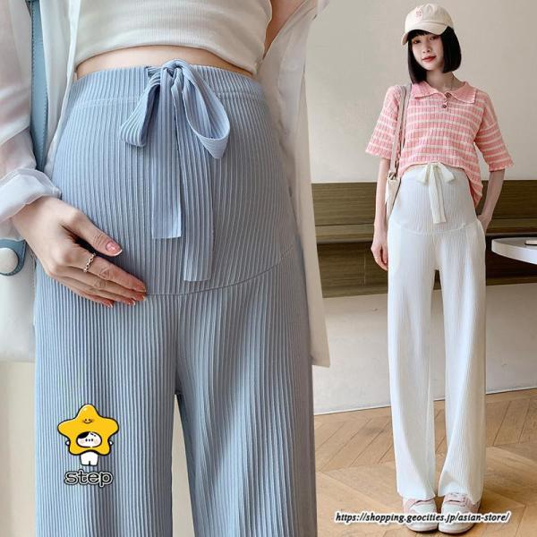 ■素材：ポリエステル■伸縮性：若干あり 　透け感：なし■販売内容：パンツ■色：ブラック　ライトブルー　ライトピンク　ベージュ■サイズ詳細情報：約M着丈101cm ヒップ88cm モモ周り55cm 脚口44cm 股上36cmL:着丈102cm...