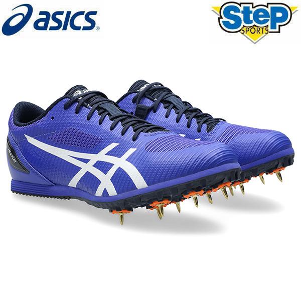アシックス 陸上スパイク ヒートフラット 12 1093A195.401 asics HEATFLAT 12  100m〜1500m ハードル 走幅跳 三段跳 棒高跳び 26SS cat-tf