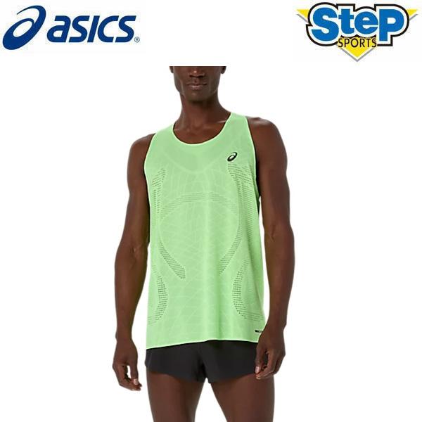 アシックス ウェア METARUNシングレット 2011D508.300 asics METARUN SINGLET【メンズ】メタラン 26SS ap-m-shirt