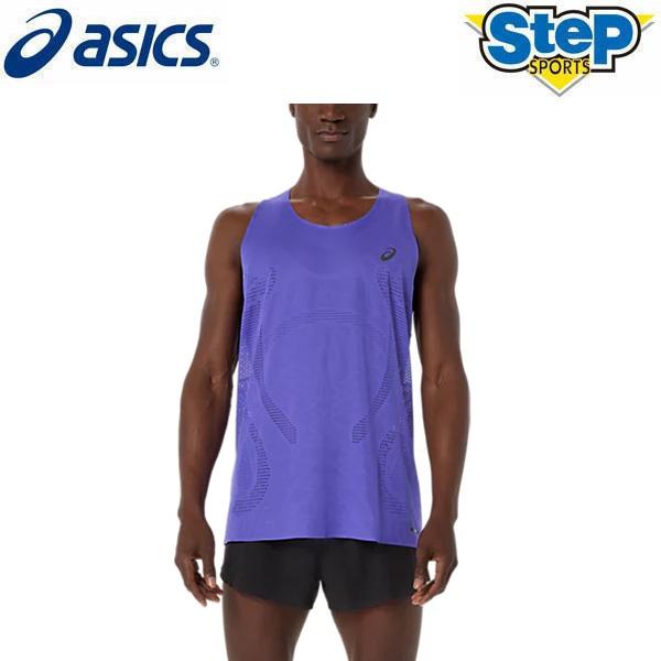 アシックス ウェア METARUNシングレット 2011D508.400 asics METARUN SINGLET【メンズ】メタラン 26SS ap-m-shirt