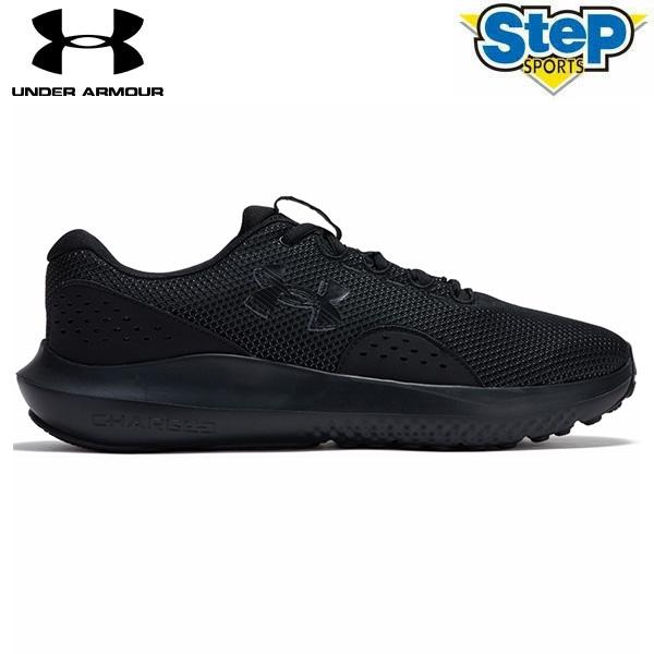 アンダーアーマー ランニングシューズ UAチャージド サージ4 エクストラワイド 3028249-001 UNDER ARMOUR UA CHARGED SURGE 4 EXTRA WIDE 【メンズ】26SS cat-run