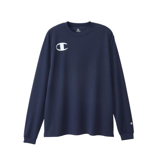 [チャンピオン] ロングスリーブTシャツ【ラバープリント】 C3-CV411-370バレーボール 【VB】 vb-l-shirts