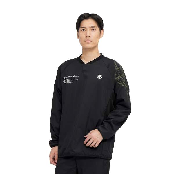 [デサント] ウォーマージャケット【石川祐希選手着用モデル】  DV5FWB02UBK00バレーボール 【VB】