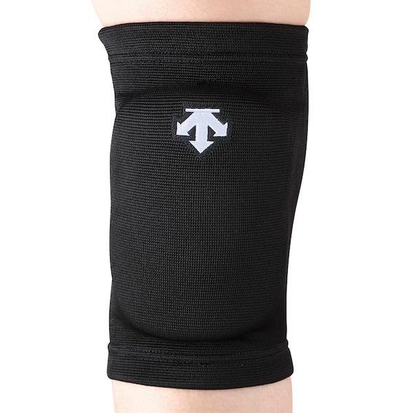 [デサント] ニーパッド【肉厚パッド】  DVB8600BBLK.F バレーボール 【VB】