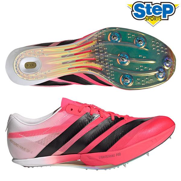 アディダス 陸上 スパイク アディゼロ プライム SP4 WC KJ7097 adidas ADIZERO PRIME SP 4 WC 短距離 専用スパイク 【メンズ】 【レディース】 26FW cat-tf