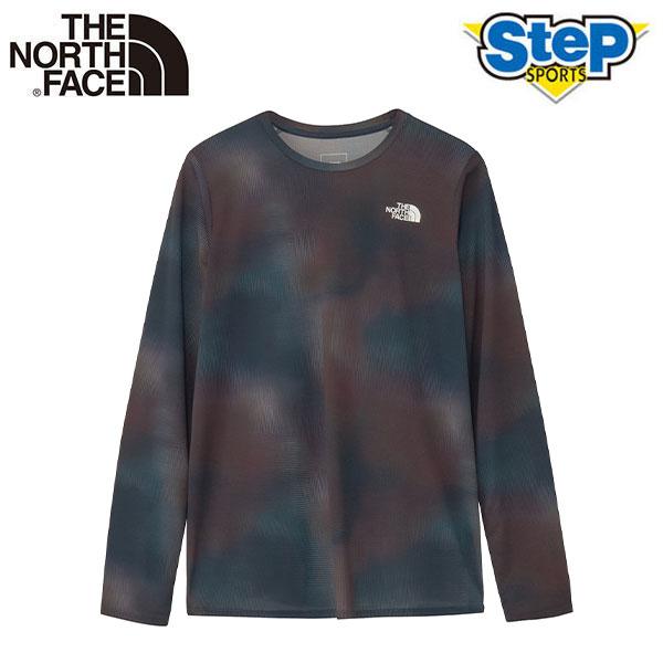 ノースフェイス ランニングウエア ロングスリーブGTDメランジクルー NTW12597-GD THE NORTH FACE L/S GTD Melange Crew【レディース】Tシャツ 26SS ap-ｗ-shirt