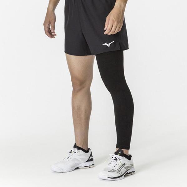 [ミズノ] 膝サポーター 【パッドレス スーパーロング】V2MYA01109.F バレーボール 【VB】