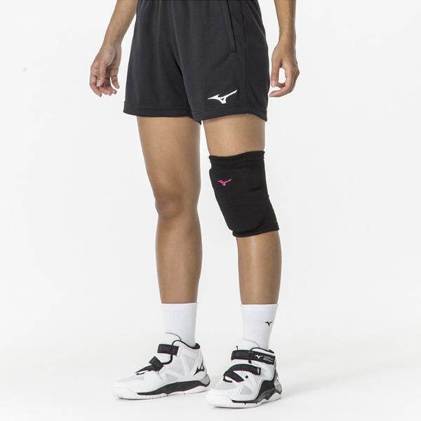 ゆうパケット [ミズノ] ウィメンズ膝サポーター【ハードパッド】 V2MYA20097.F バレーボール 【VB】