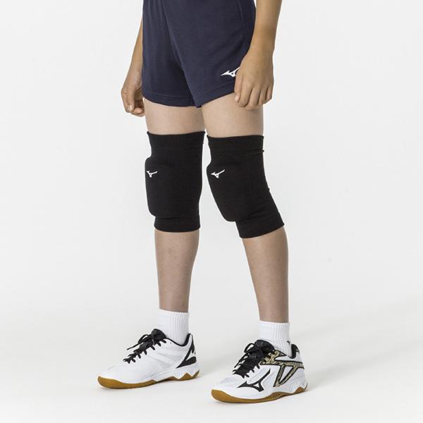 [ミズノ] ジュニア膝サポーター【2個セット／ソフトパッド】  V2MYA40009.F バレーボール 【VB】