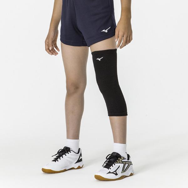 ゆうパケット [ミズノ] ジュニア膝サポーター【パッドレス】 V2MYA40209.F バレーボール 【VB】