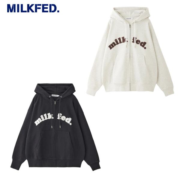 正規販売店【MILKFED.(ミルクフェド）2025 FALL COLLECTION】■NUMBER〔103253012001〕■COLOR：OATMEAL(オートミール)、BLACK(ブラック)■SIZE：M、L■FABRIC：綿100%...