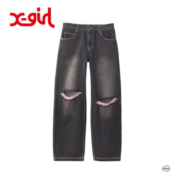 正規取扱店■NUMBER〔105244031005〕■COLOR：BLACK(ブラック)■SIZE：S , M■FABURIC：Cotton100%■COUNTRY：CHINAストリートスタイルに大活躍するトレンドが詰めこんだローライズデニ...