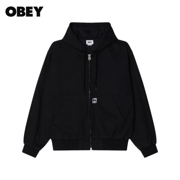 正規取扱店【OBEY FALL 25 COLLECTION】■NUMBER〔121800593〕■COLOR：BLACK FADED WASH■SIZE：M, L, XL■FABRIC：本体 綿100％ 、裏地 ポリエステル65％ 綿35%...